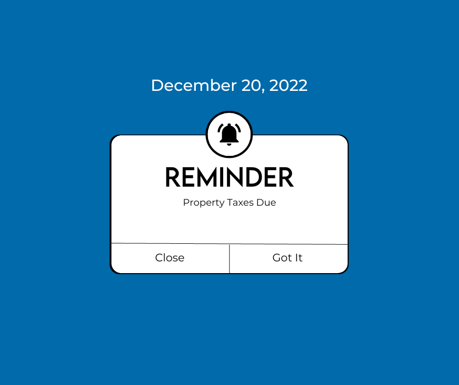 Property Taxes Due December 20, 2022 - Saline County - Saline County